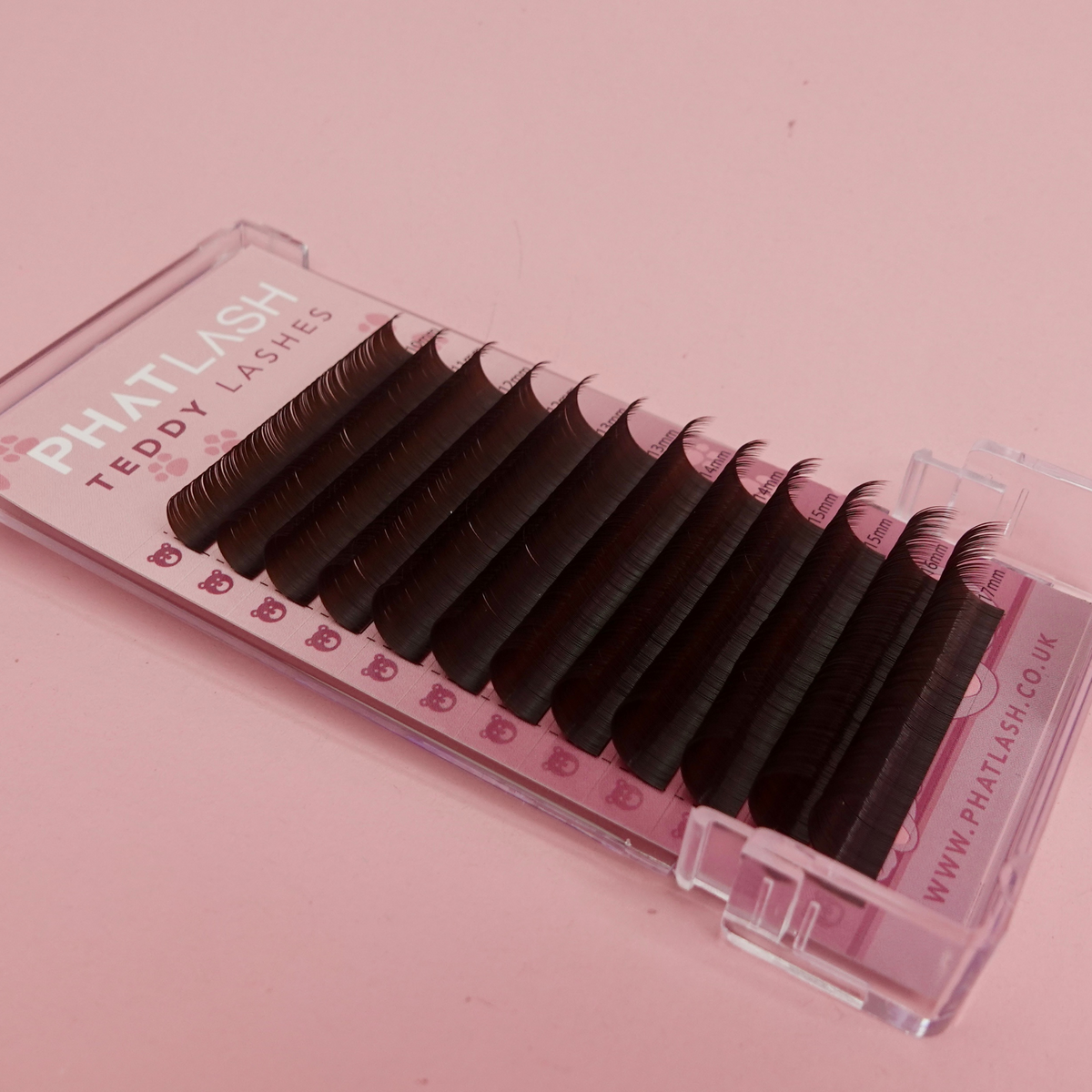 TEDDY CLASSIC BROWN LASHES - MIXED TRAYS – PHAT LASH UK