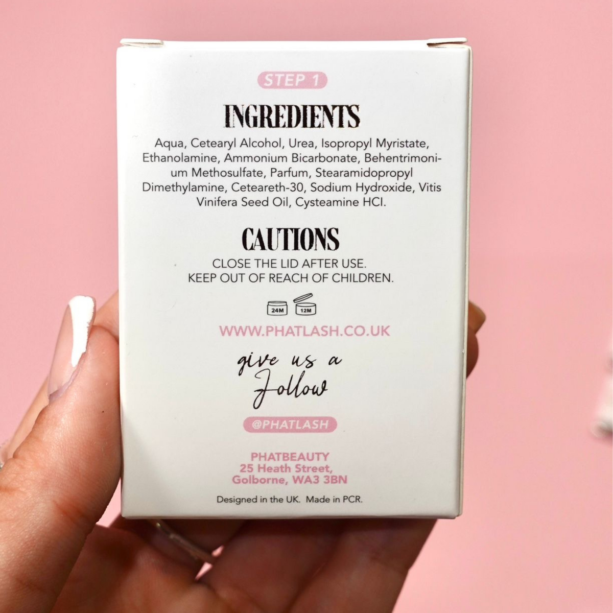 DREAM LIFT CYSTEAMINE STEP 1 - FOR KOREAN LASH LIFT – PHAT LASH UK